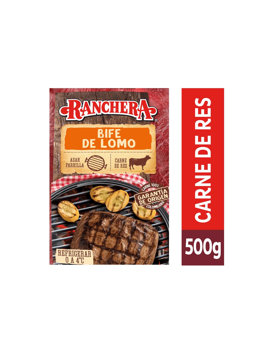 BIFE DE LOMO RANCHERA x 500gr