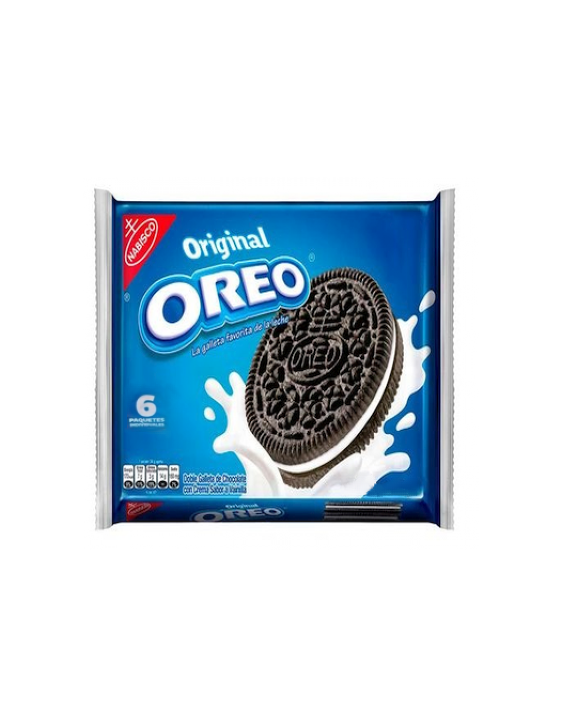 GALLETA OREO ORIGINAL VAINILLA 6u x 324gr