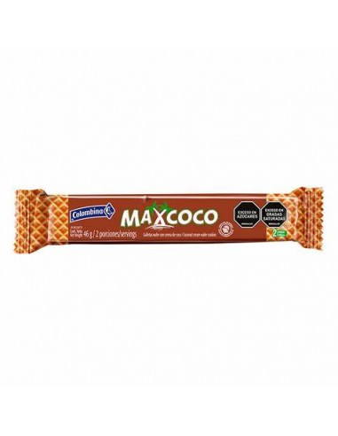 GALLETA COLOMBINA MAX COCO x 46gr