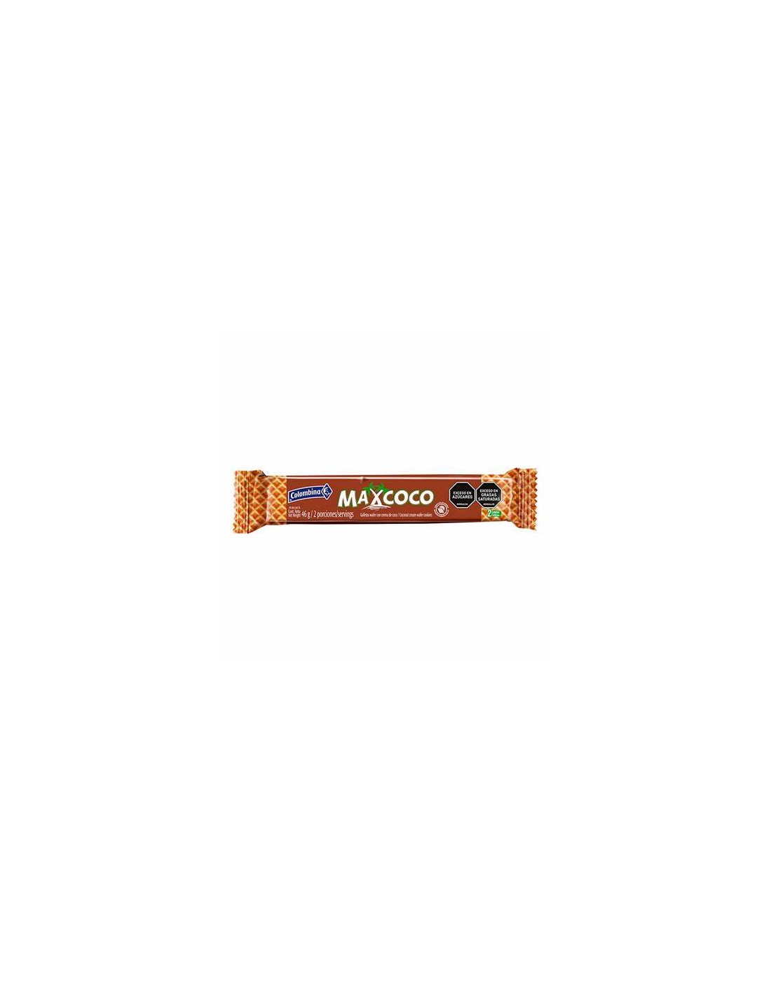GALLETA COLOMBINA MAX COCO x 46gr