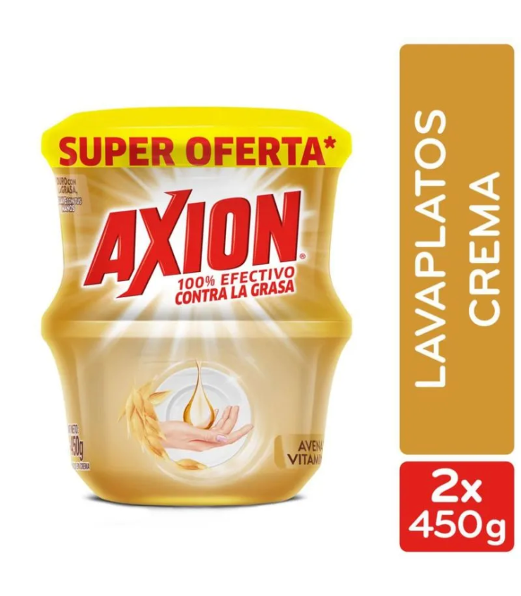 AXION LAVAPLATOS CREMA - MERCADO MADRID