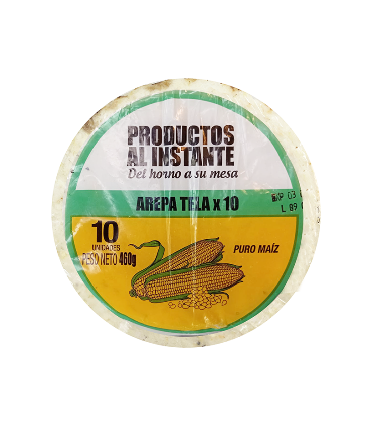 AREPA AL INSTANTE TELA PEQUEÑA 460 G MERCADO MADRID