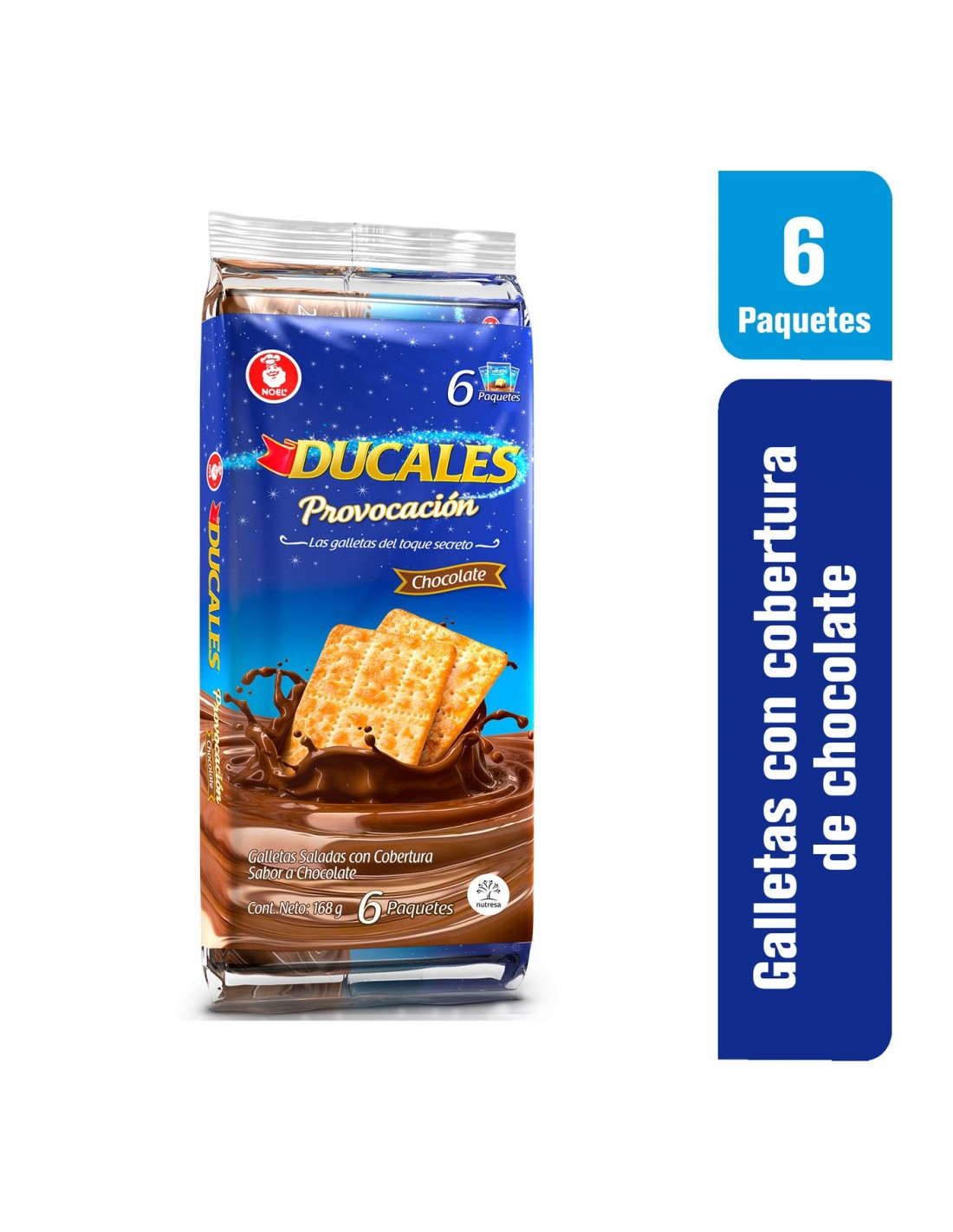 GALLETA DUCALES TENTACION PQ208GR